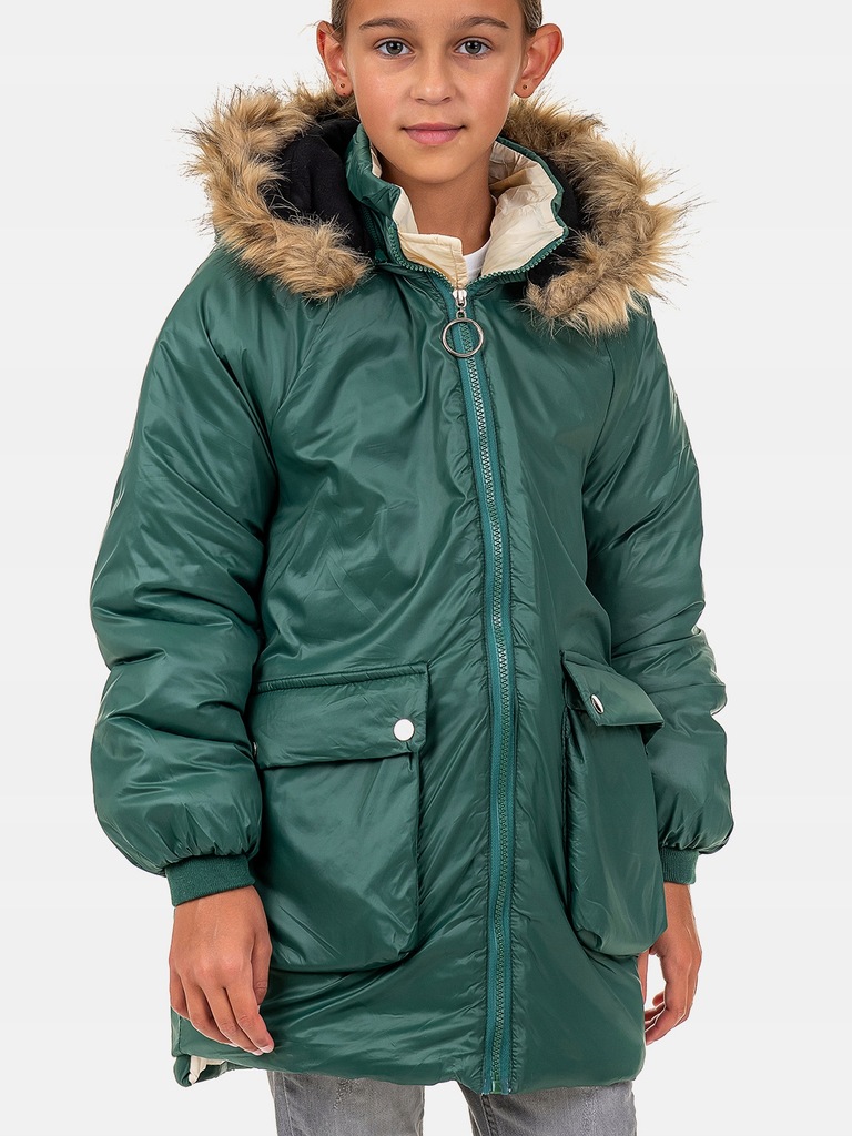 Купить ПАРКА ДЛЯ ДЕВОЧЕК С МЕХОВЫМ КАПЮШОНОМ 158: отзывы, фото и характеристики на Aredi.ru ...