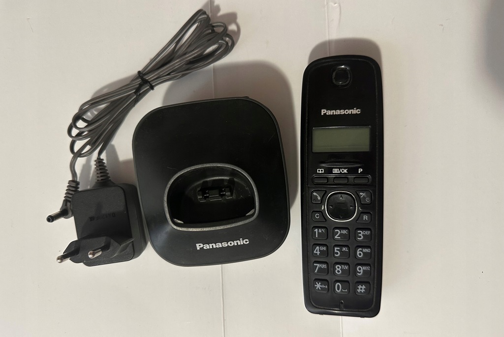 Telefon stacjonarny bezprzewodowy Panasonic KX-TGA161FX - 14444796136 ...