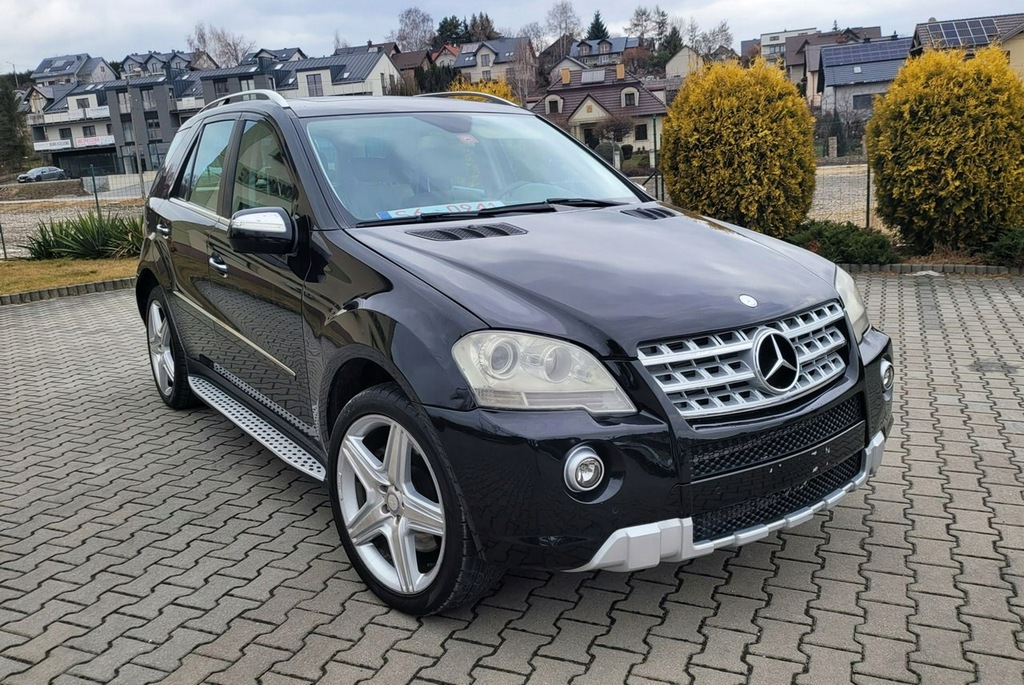 Mercedes ML 500 V8 2010 FULL Pakiet AMG na raty - 12124618957 ...
