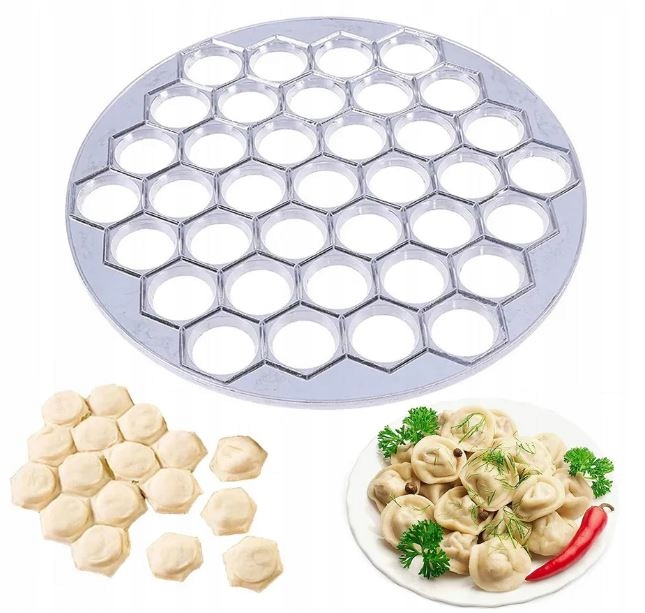 Forma Formy do Pierogów Uszek 37 szt Pierożnica - 14186018714 ...