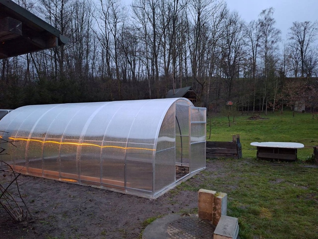 Szklarnia z poliwęglanu 3x4 m profile 40x20 poliwęglan 6 mm ...