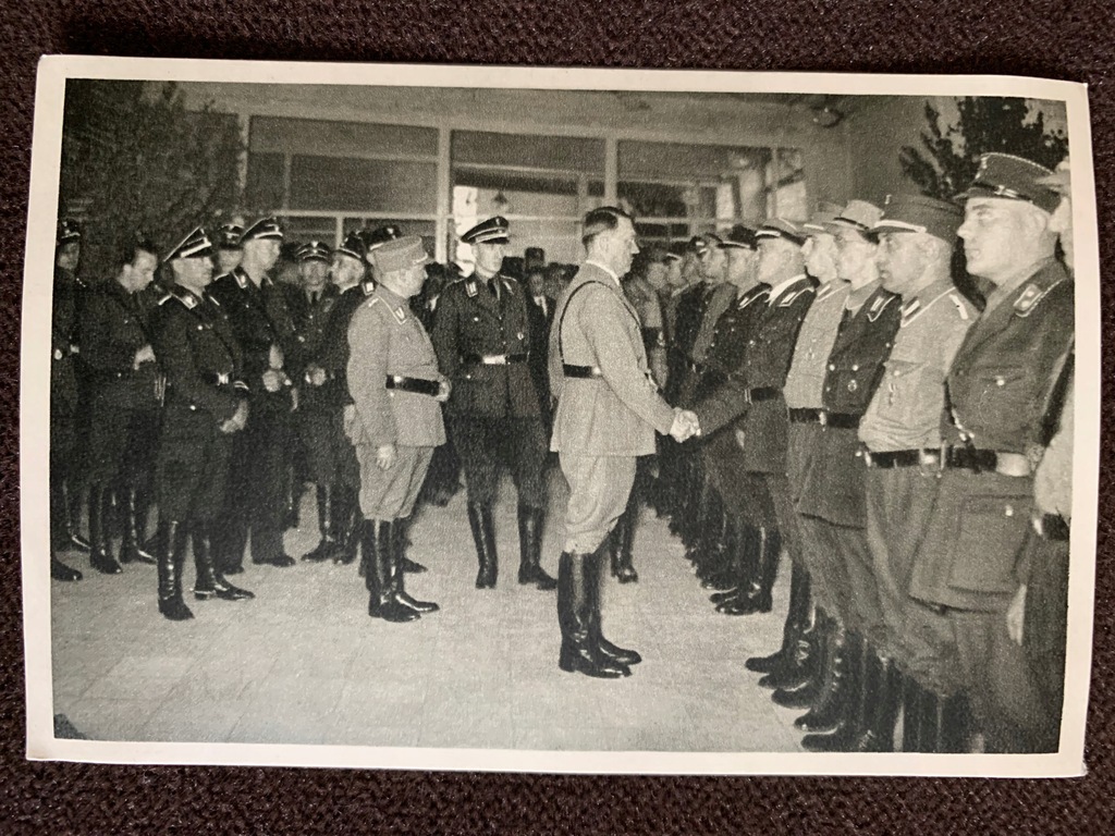 III Rzesza Adolf Hitler w Reichsführerschule - 7760111439 - oficjalne ...
