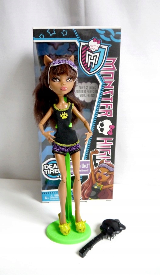 Monster High Clawdeen Wolf Dead Tired - 13688236976 - oficjalne ...