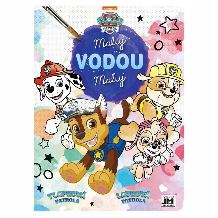 Farba z wodą lábkov patrol kolorowanka - 12114312200 - oficjalne archiwum Allegro