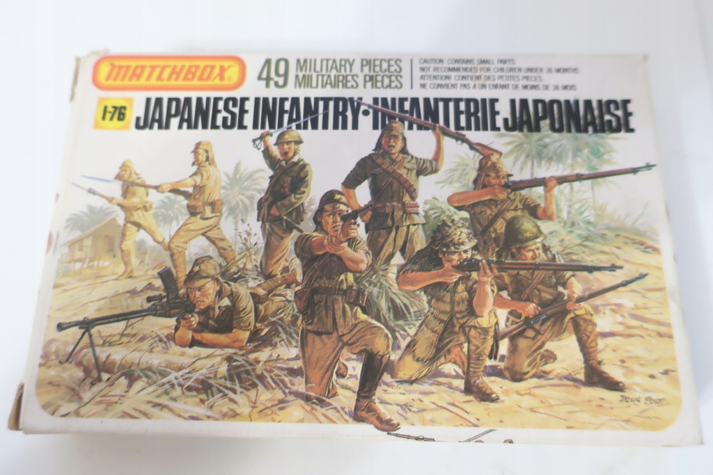 MATCHBOX Japanese Infantry - 13237926009 - oficjalne archiwum Allegro
