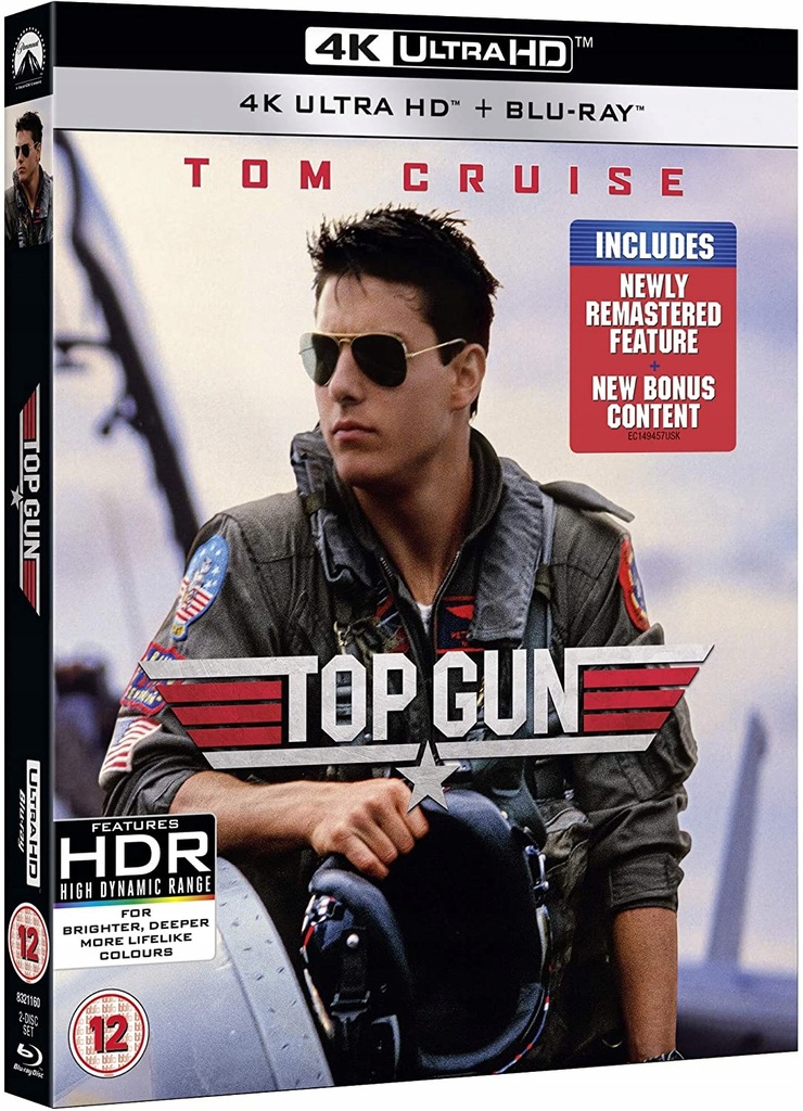 Top Gun (4K UHD Blu-ray + Blu-ray 2D) Tom Cruise - 10789755868 ...
