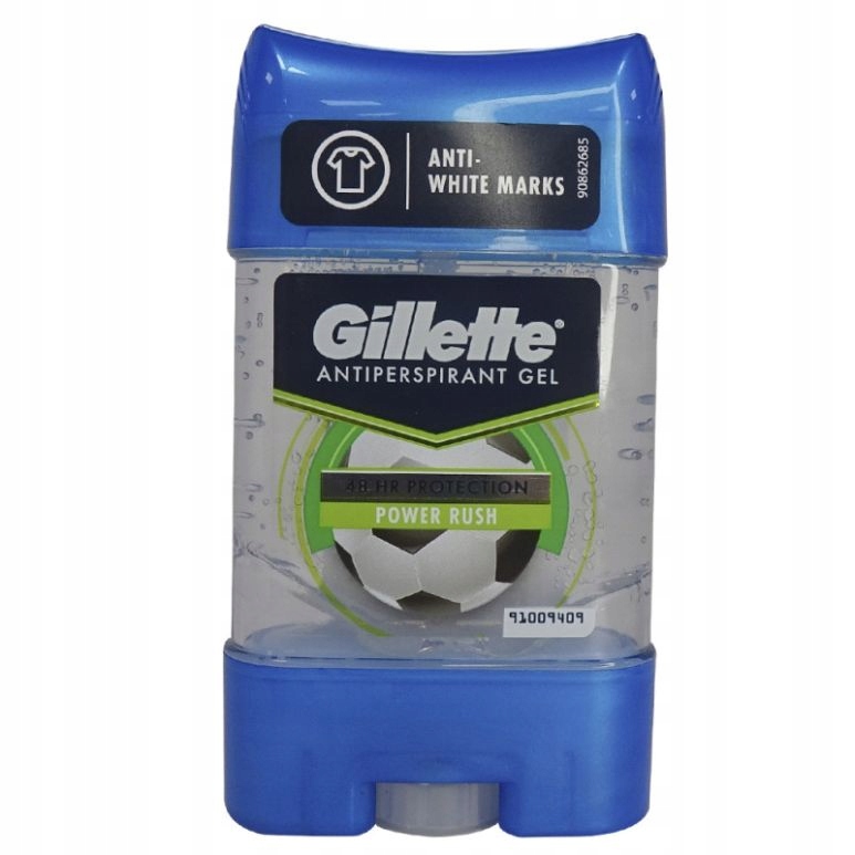 Antyperspirant w żelu Gillette Power Rush 70ml - 9850347759 - oficjalne ...