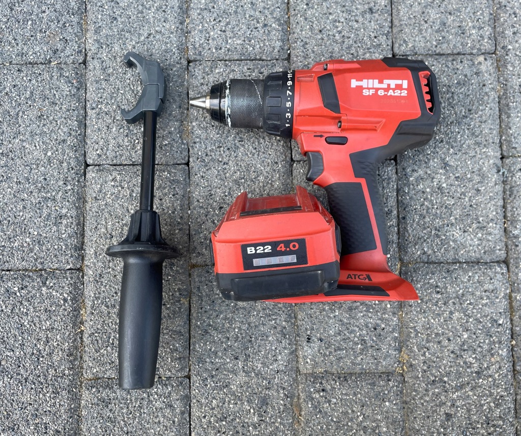 Wiertarko-wkrętarka akumulatorowa Hilti SF 6-A22 - 13787616043 - oficjalne archiwum Allegro