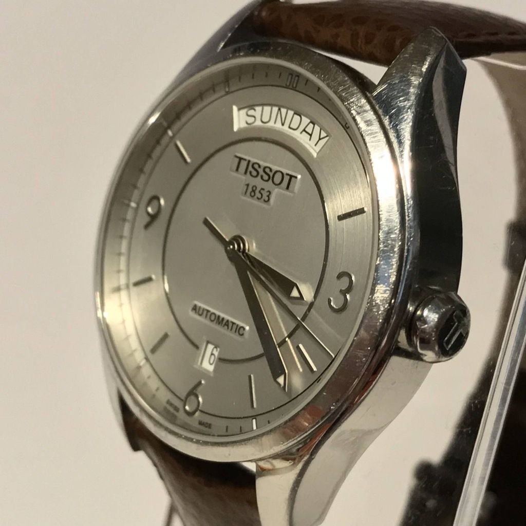 TISSOT T-ONE Automat T038.430 Zegarek męski PASEK - 7316512912 ...