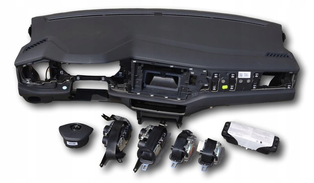 VW POLO 2G AIRBAG PODUSZKI DESKA KONSOLA - 8664034854 - oficjalne archiwum Allegro