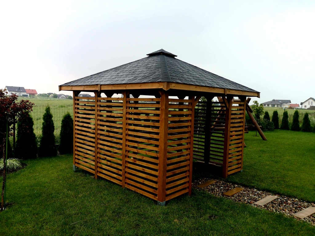 altana ogrodowa altanka drewniana altanki ogrodowe - 8239749183 ...