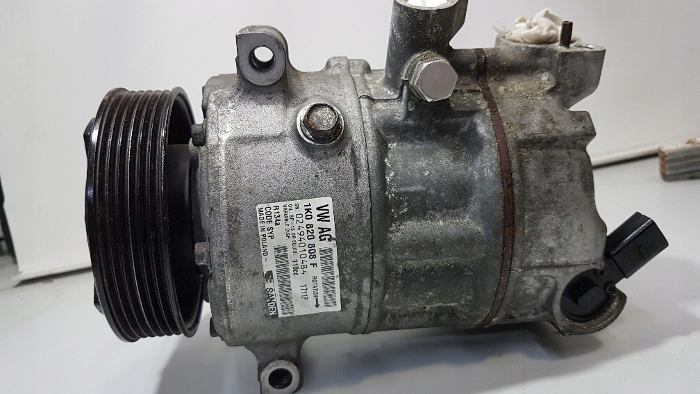 SPRĘŻARKA KOMPRESOR 1K0820808F SKODA SEAT AUDI VW - 10782615429 ...