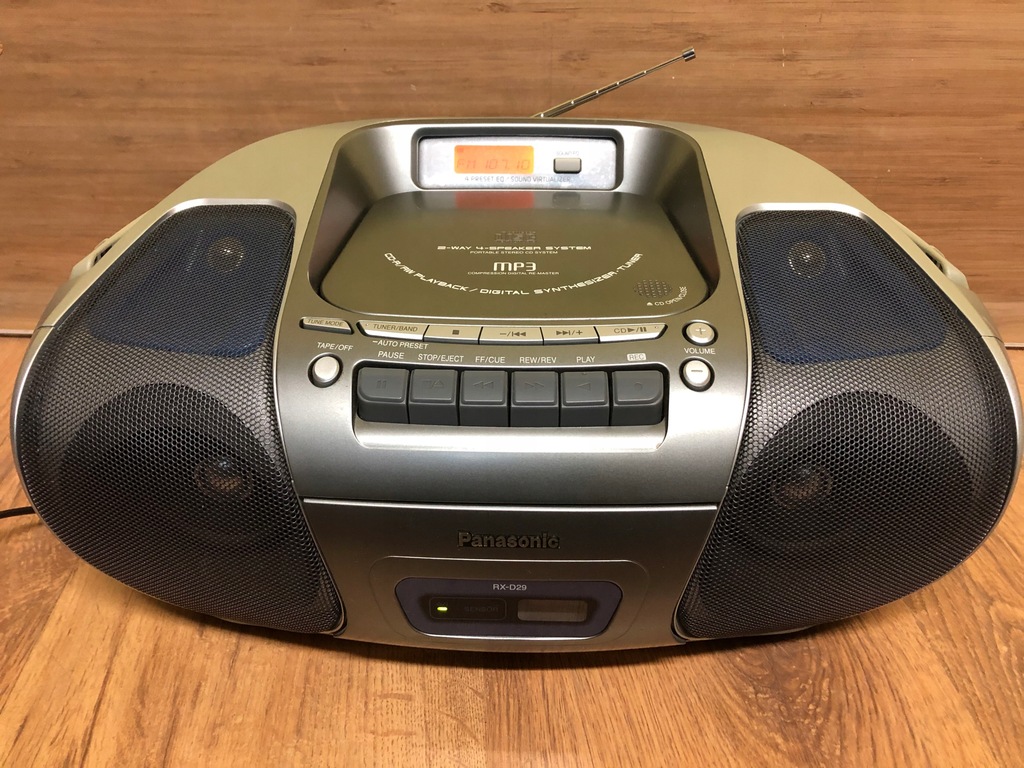 RADIO PANASONIC RX-D29 - FM - CD - MP3 - 9135014649 - oficjalne ...