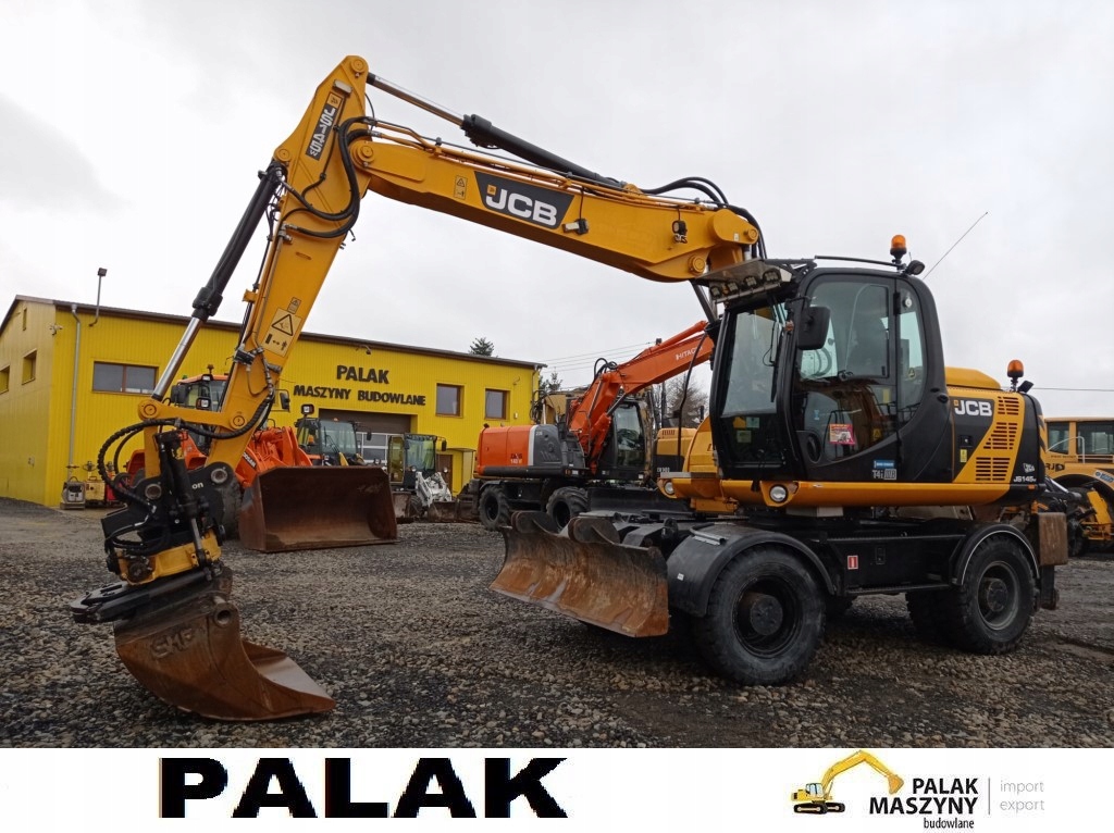 Koparka kołowa JCB JS 145 ,2014 rok + ROTATOR /160 - 13268405181 ...
