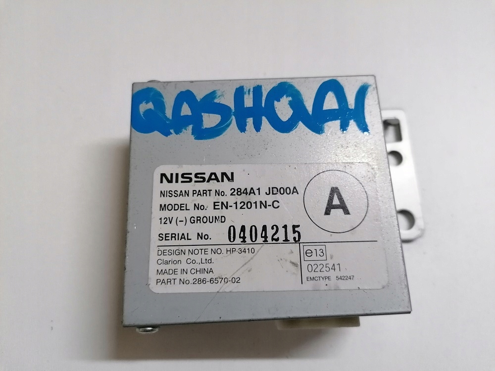 NISSAN QASHQAI MODUL STEROWNIK 284A1 JD00A - 10080754145 - oficjalne ...