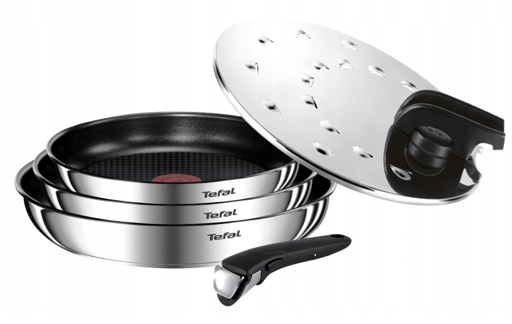 PATELNIA TEFAL INDUKCJA 22/24/28cm INGENIO EMOTION - 12178505511 - oficjalne archiwum Allegro