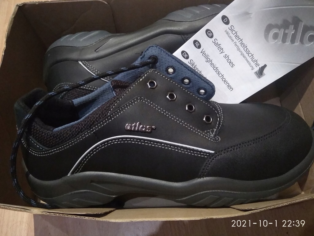 buty robocze atlas ergotex 660 , rozm 44 nowe - 11238815952 - oficjalne ...