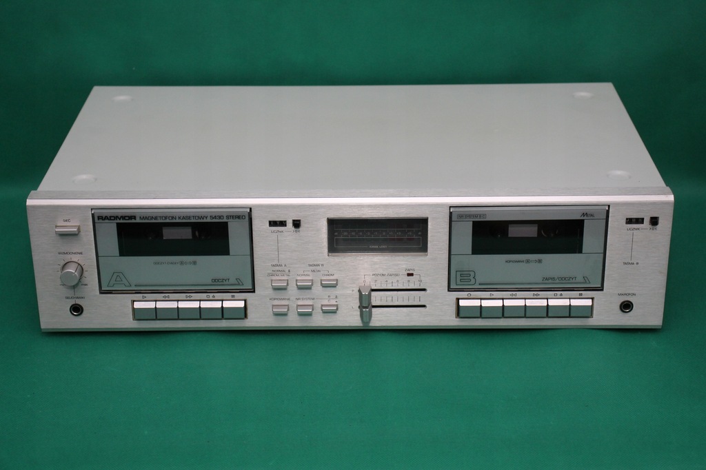 Unitra RADMOR 5430 magnetofon w ładnym stanie !!! - 11165337967 ...