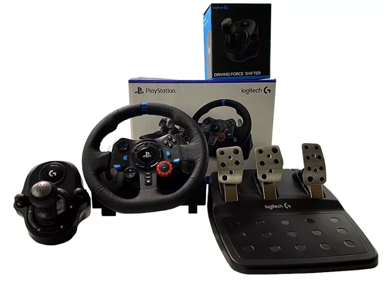 KIEROWNICA LOGITECH G29 PC PS4 PS5 + SHIFTER - 13380504472 - oficjalne archiwum Allegro