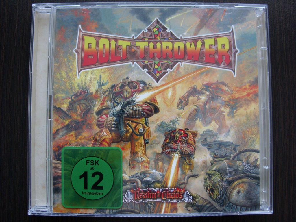 BOLT THROWER - REALM OF CHAOS 2CD/DVD LIMITED NAPALM DEATH TERRORIZER - 15184180973 - oficjalne ...