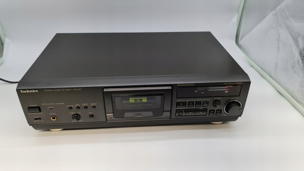 Technics RS-AZ7 Topowy Magnetofon kasetowy Sprawny - 10666249534 - oficjalne archiwum Allegro