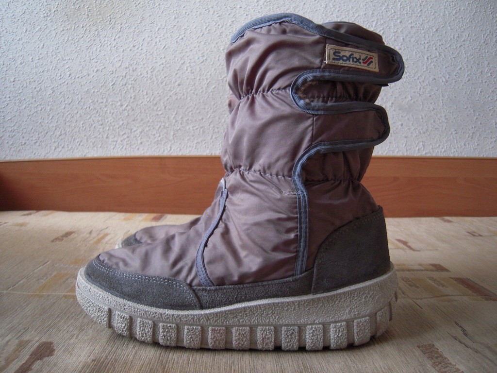 Buty kozaki Sofix z PRL-u roz 41 Vintage unikat - 11413749793 ...