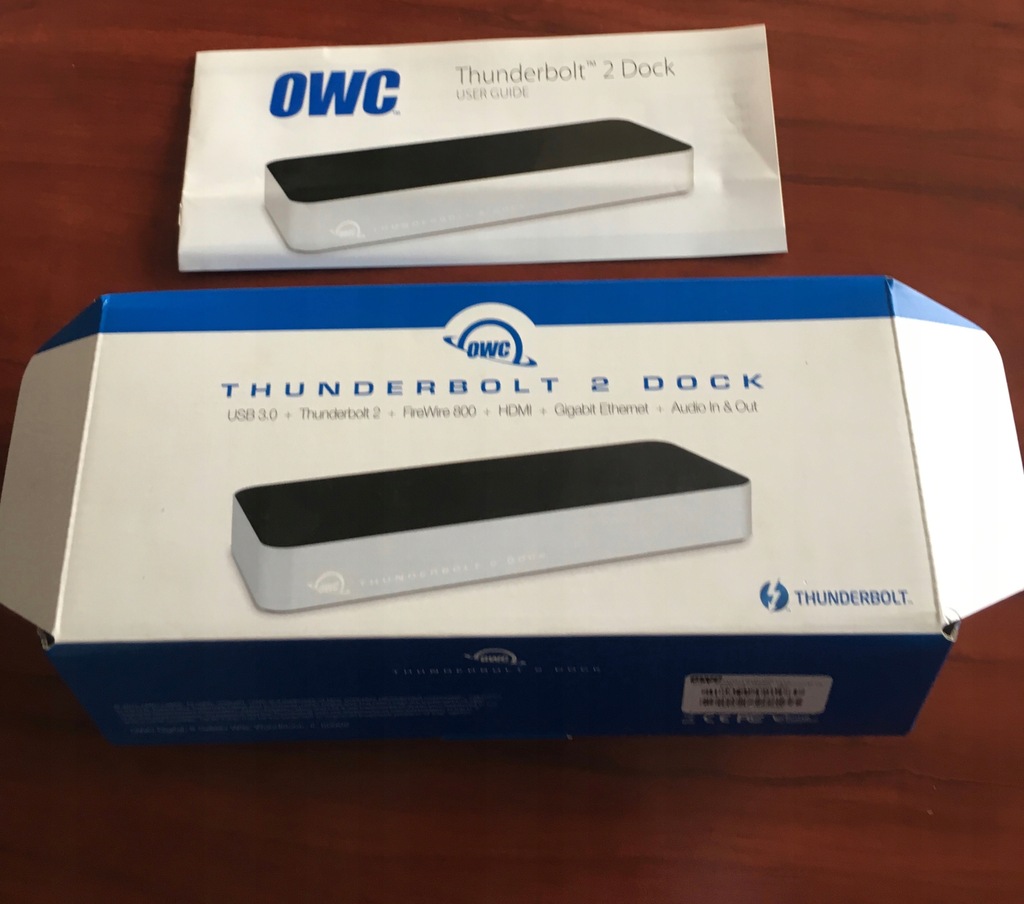 OWC Thunderbolt 2 Dock jak nowy tanio DHL gratis ! - 8292377042 ...