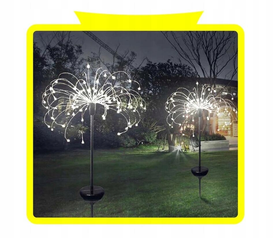 2X LAMPA SOLARNA OGRODOWA Dmuchawiec 90led - 11928728007 - oficjalne archiwum Allegro