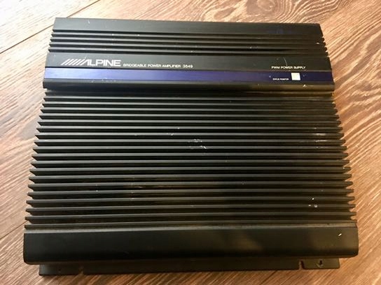 Alpine 3549 okazja!!! 2x100w - 7821458585 - oficjalne archiwum Allegro