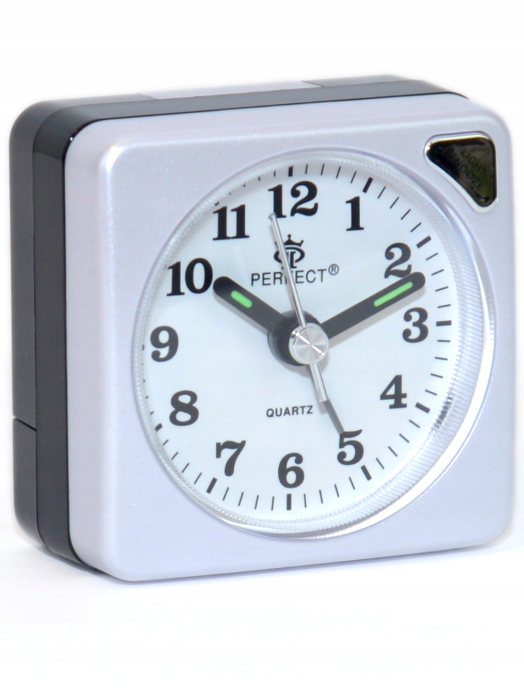 Budzik Perfect A212C2-WH Neobrite Mały 6x6 cm - 14255887112 - oficjalne ...