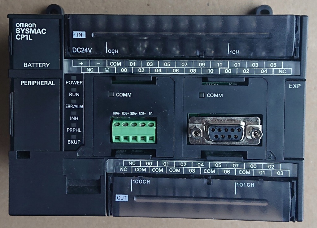 Omron Sysmac CP1L-M30DR-D 24V 20W - 13261041649 - oficjalne archiwum Allegro