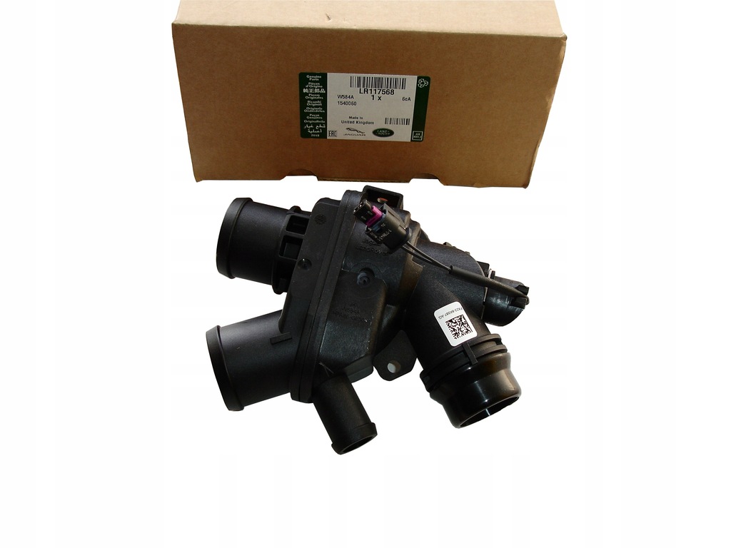 Termostat kompletny z obudową Range Rover LR117568 - 13184458929 ...