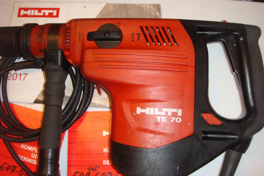 Młoto wiertarka Hilti TE-70 SPRAWNA KUCIE SERWIS - 12863090478 ...