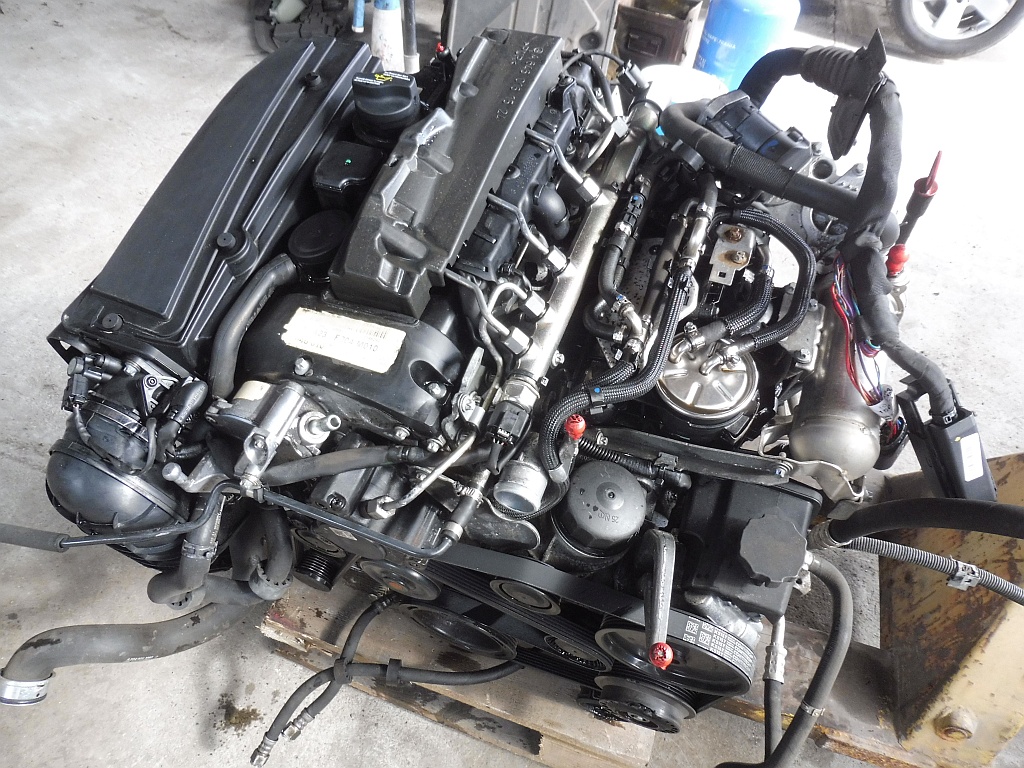 Mercedes w204 silnik 646 2.2cdi w211 646811 KOMPL - 7534940266 ...