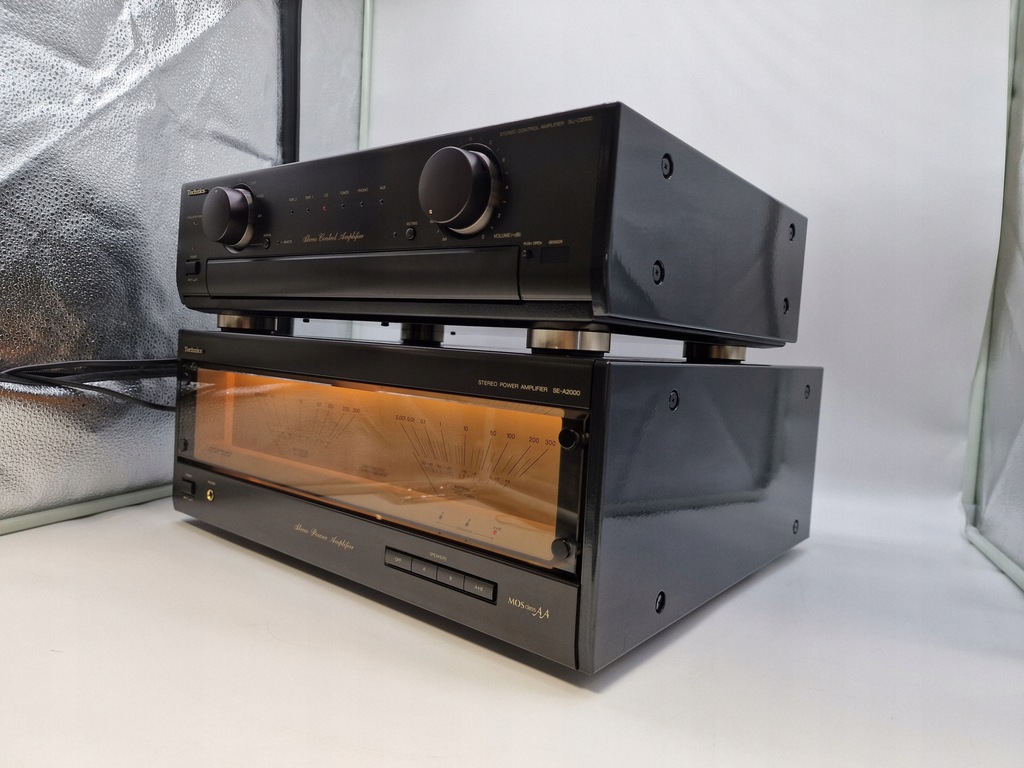 Technics SU-C2000+SE-A2000 WZMACNIACZ TOP HI-END - 10967467804 ...