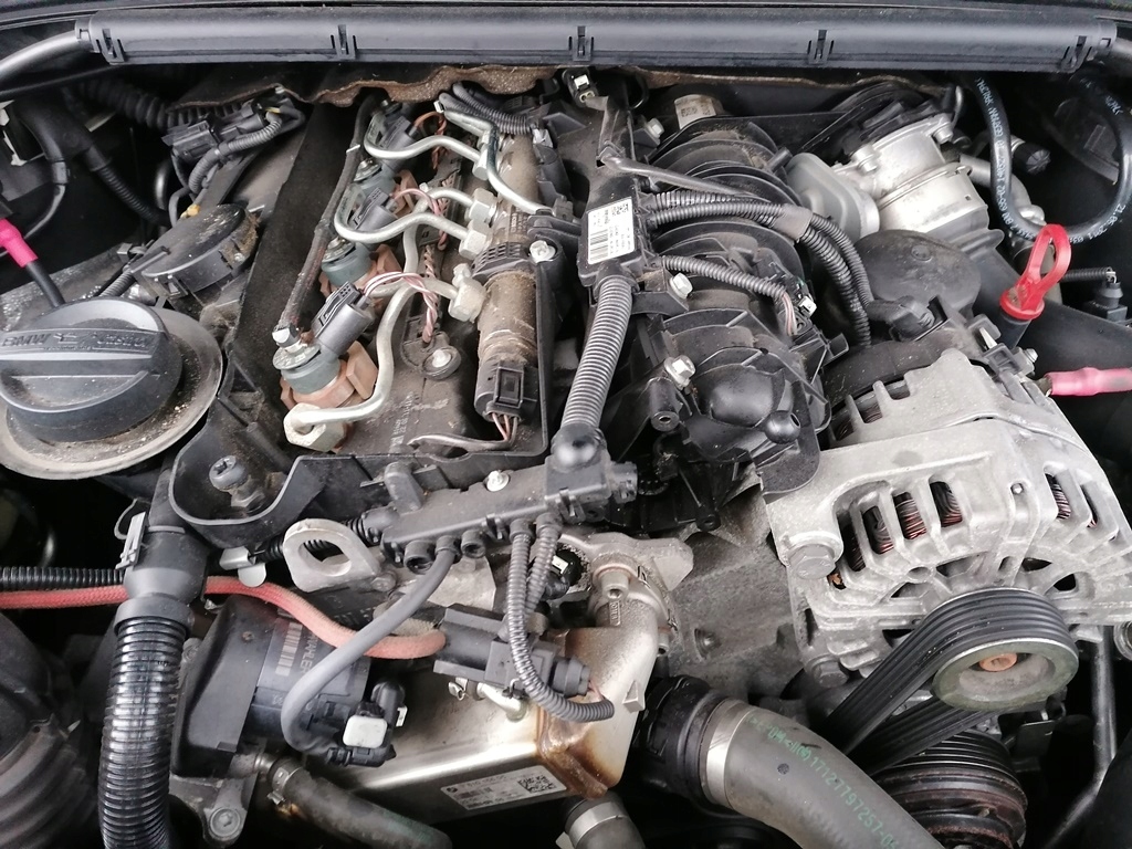 SILNIK N47D20C 2.0D 1.8D 143KM BMW E90 E92 318D E84 X1 - 14454826449 ...