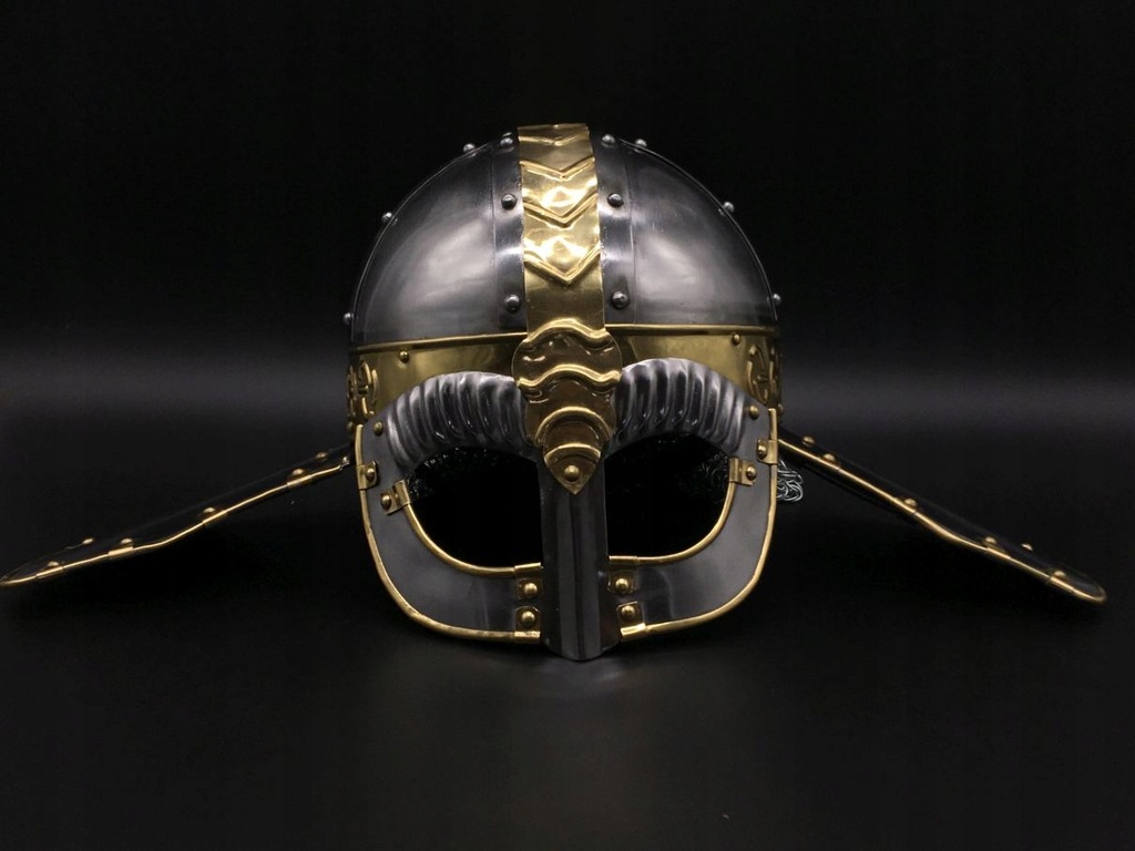 HEŁM OKULAROWY WIKINGÓW GIERMUND AH-241110 - 8877991200 - oficjalne archiwum Allegro