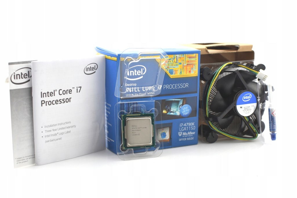 Procesor Intel i7-4790k 4.4GHz s1150 BOX GW SKLEP - 8870371466 ...