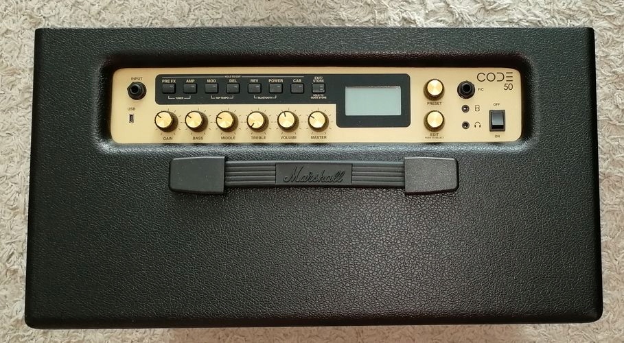 Купить MARSHALL CODE-50E усилитель для гитары, микрофон: отзывы, фото и характеристики на Aredi ...