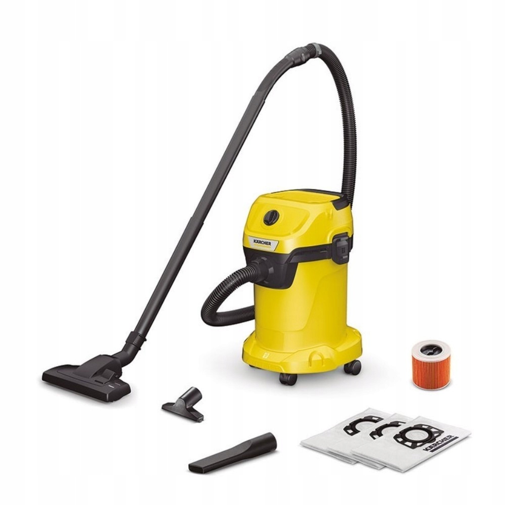 Odkurzacz Karcher WD3 HOME S/B 1000W - 13759399981 - oficjalne archiwum Allegro