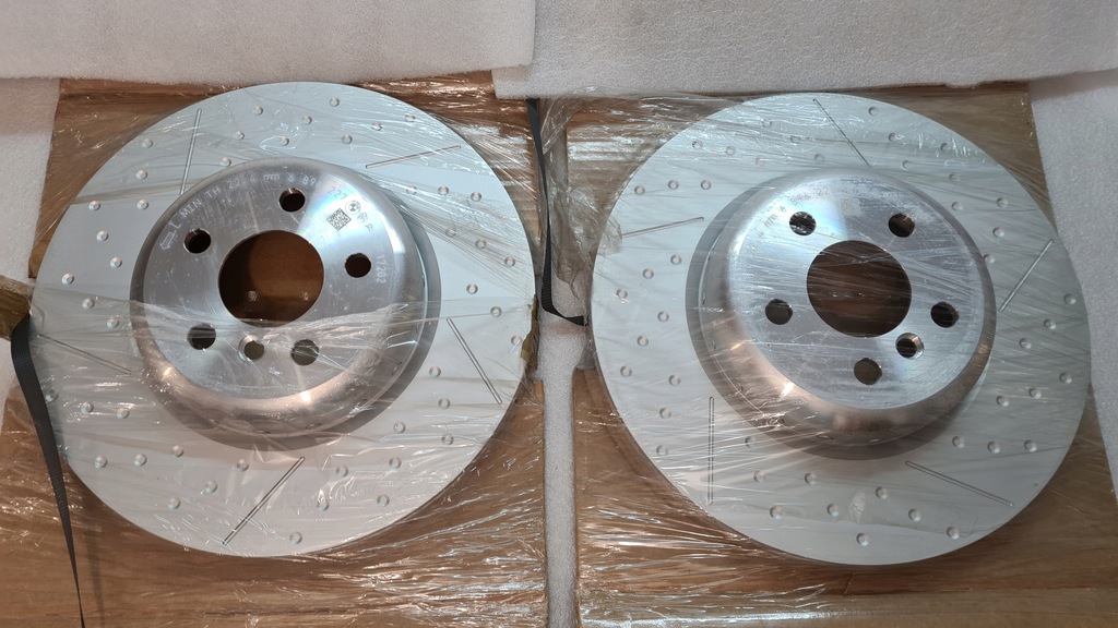 Tarcze 345mm Tył BMW 3 G20 G21 M-Pakiet OE Kpl. - 11319314144 ...