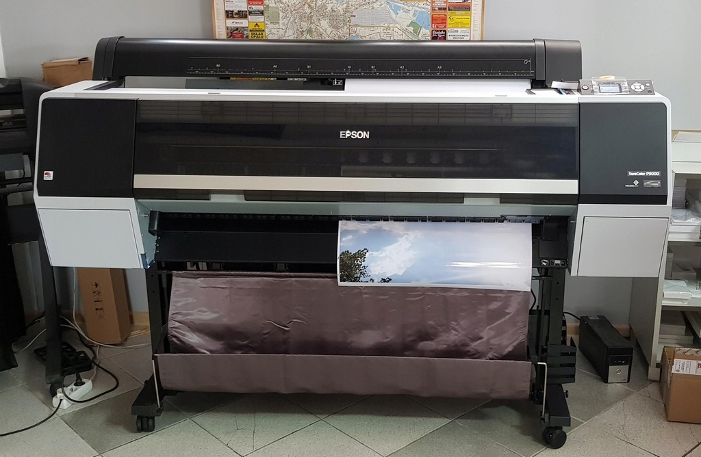 Ploter EPSON SC-P 9000 10-kolorowy NOWA Głowica ! - 8381802627 ...