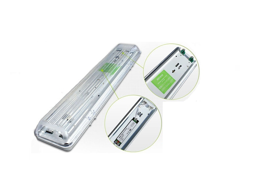 LAMPA OPRAWA HERMETYCZNA 2X36W EVG + ŚWIETLÓWKI - 7063183026 ...