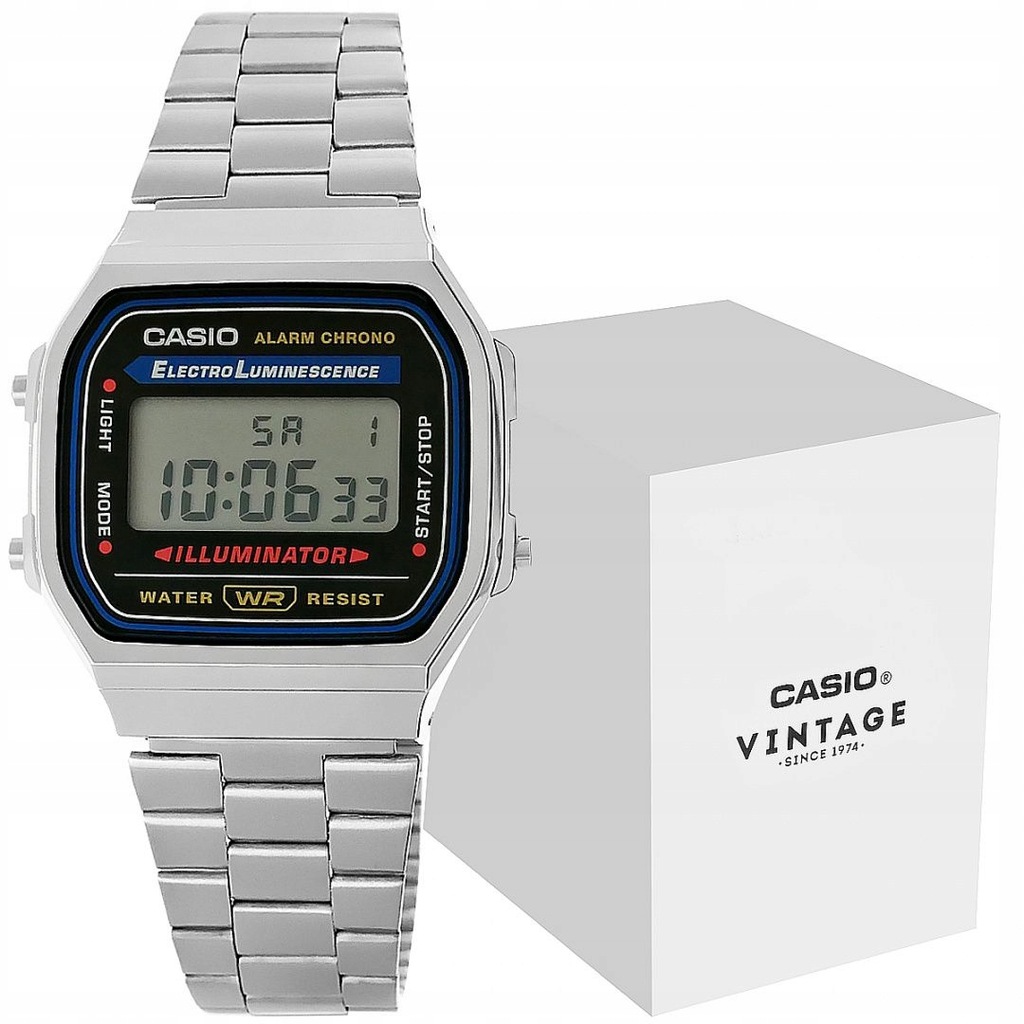 Zegarek CASIO Vintage A168WA-1YES - 13329689905 - oficjalne archiwum ...