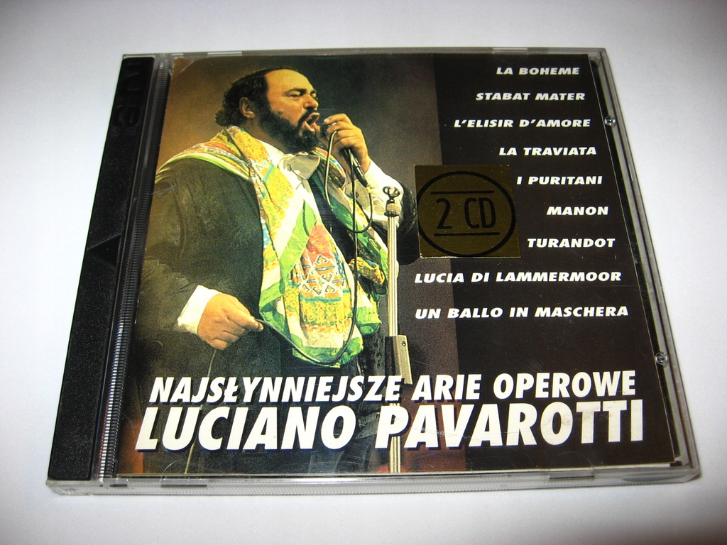 Luciano Pavarotti - Najsłynniejsze arie operowe - 8548097791 - oficjalne archiwum Allegro