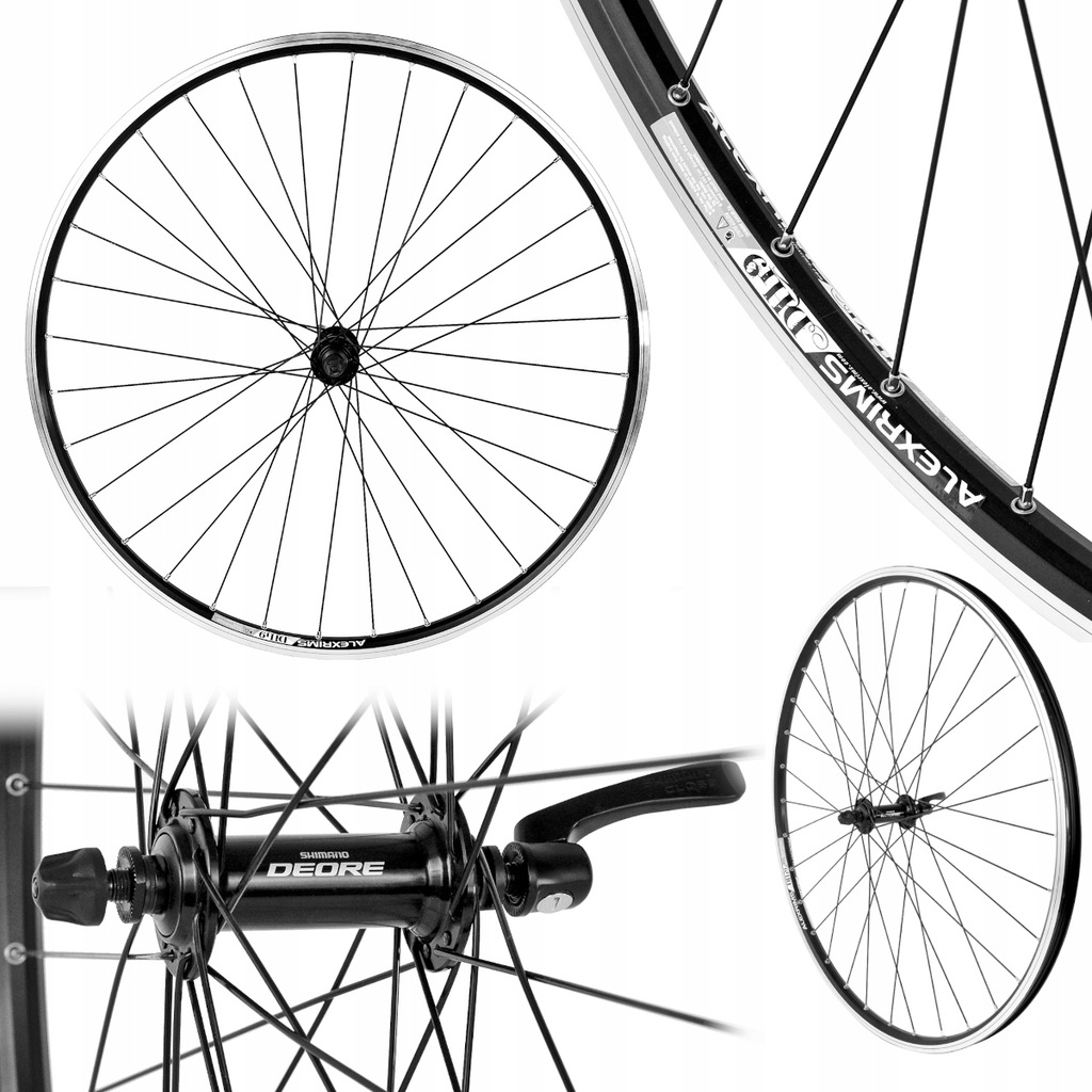 Przednie koło rowerowe AlexRims DH19 HB-T610 32H - 11260561089 ...