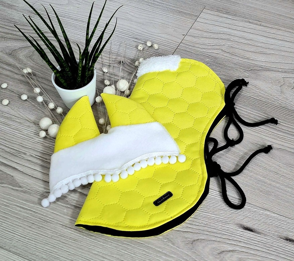 Zestaw Hobby Horse Derka Nauszniki Futerko Biel A3 - 13965100730 ...