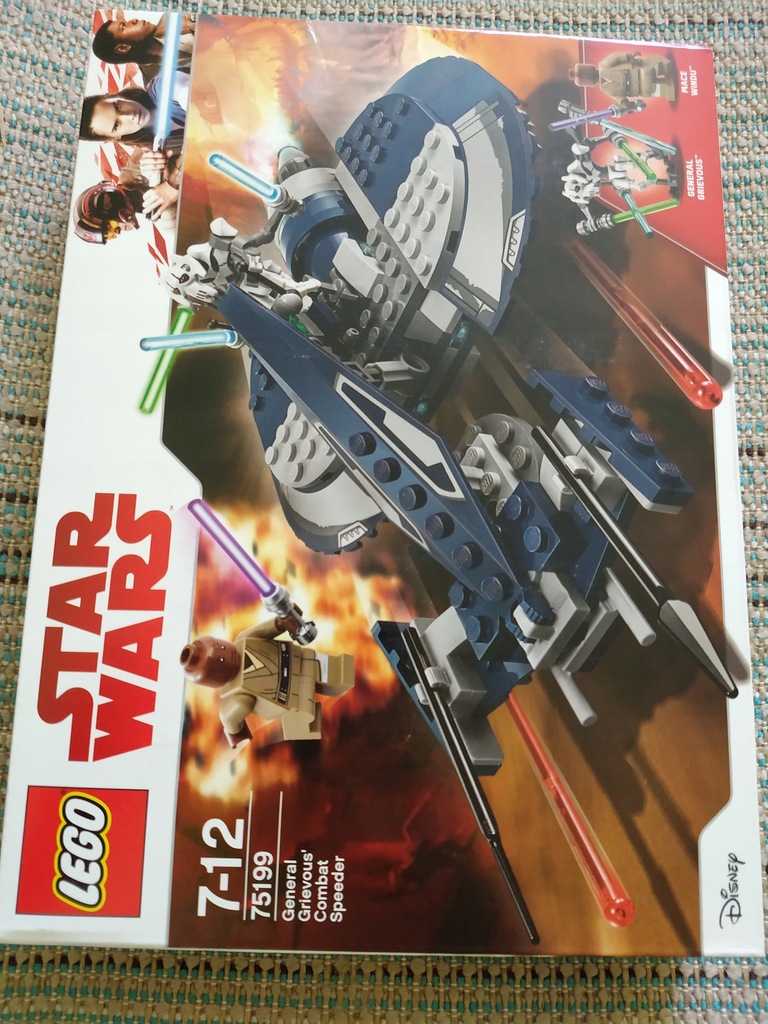 LEGO STAR WARS 75199 ŚCIGACZ BOJOWY GRIEVOUSA - 8957962615 - oficjalne ...