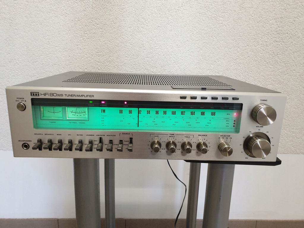 ITT Hifi 8032b @ Potężny amplituner STEREO ! - 8230980914 - oficjalne ...