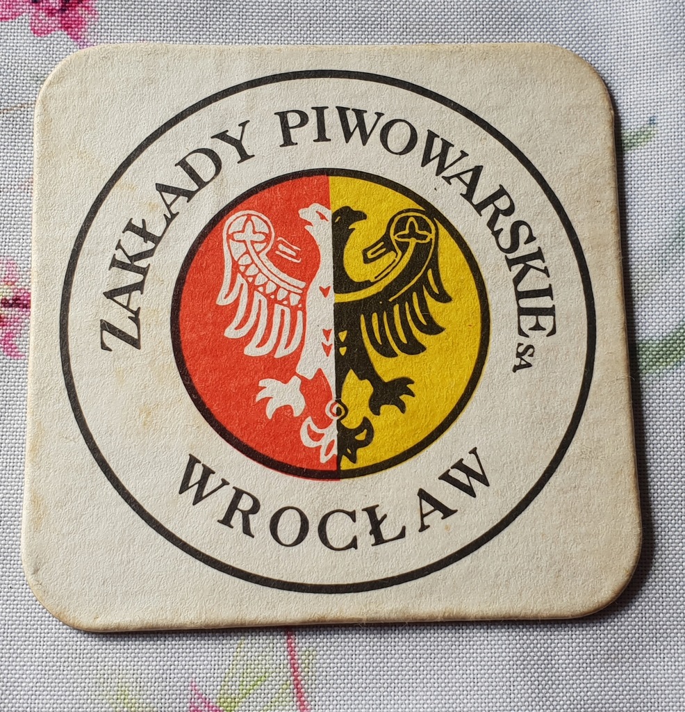 STARA PODSTAWKA POD PIWO BROWAR WROCŁAW - 13930145477 - oficjalne archiwum Allegro